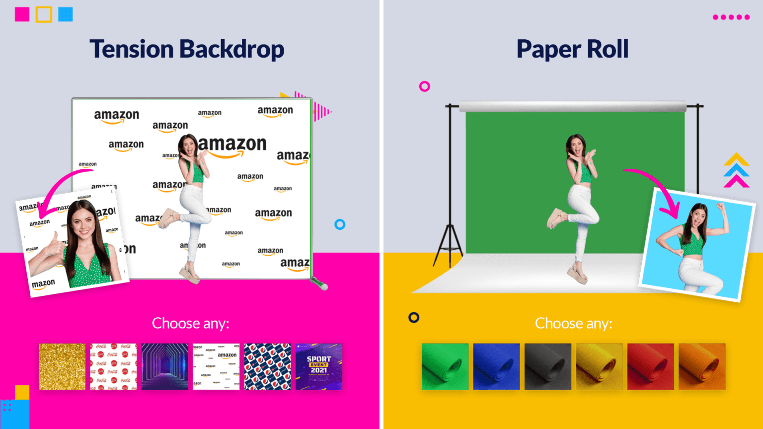 The 6 Most Popular Photo Booth Backdrops | OutSnapped.com
