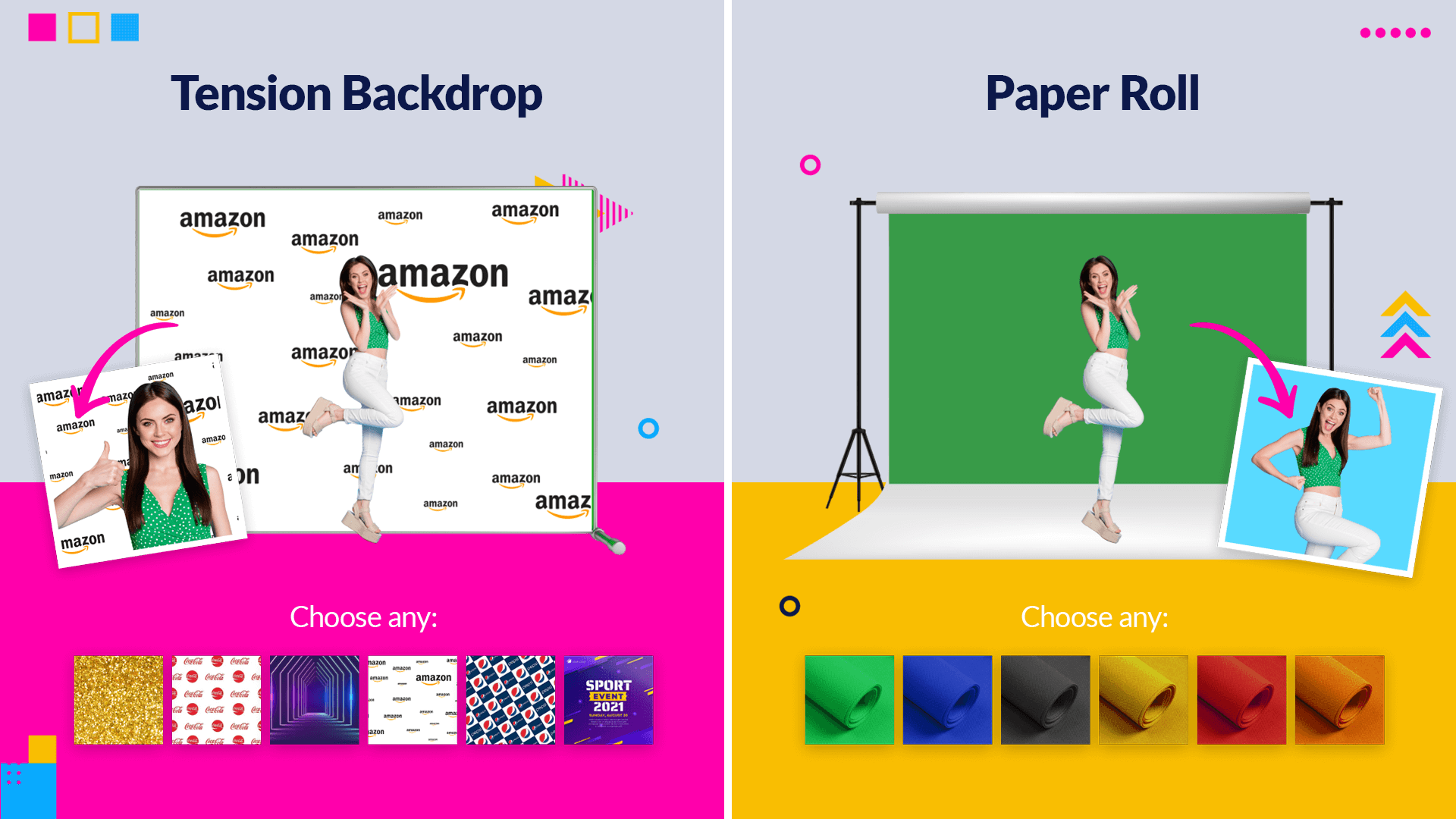 The 6 Most Popular Photo Booth Backdrops | OutSnapped.com