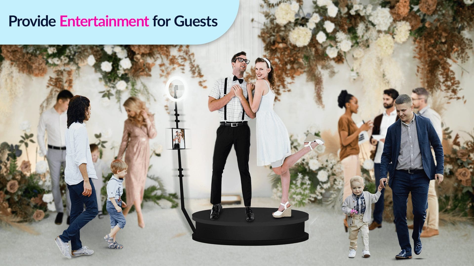 5 Reasons To Add A 360 Video Booth To Your Wedding Reception