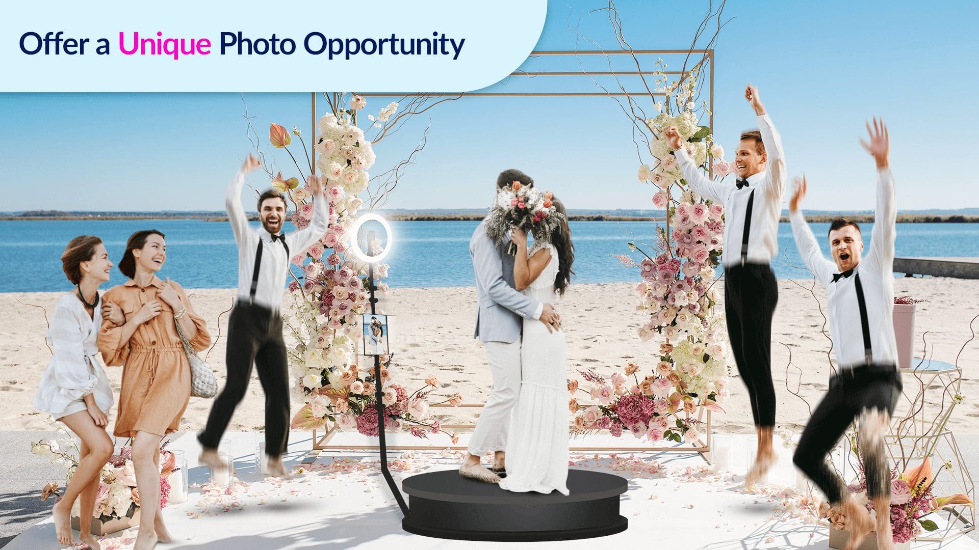 5 Reasons To Add A 360 Video Booth To Your Wedding Reception